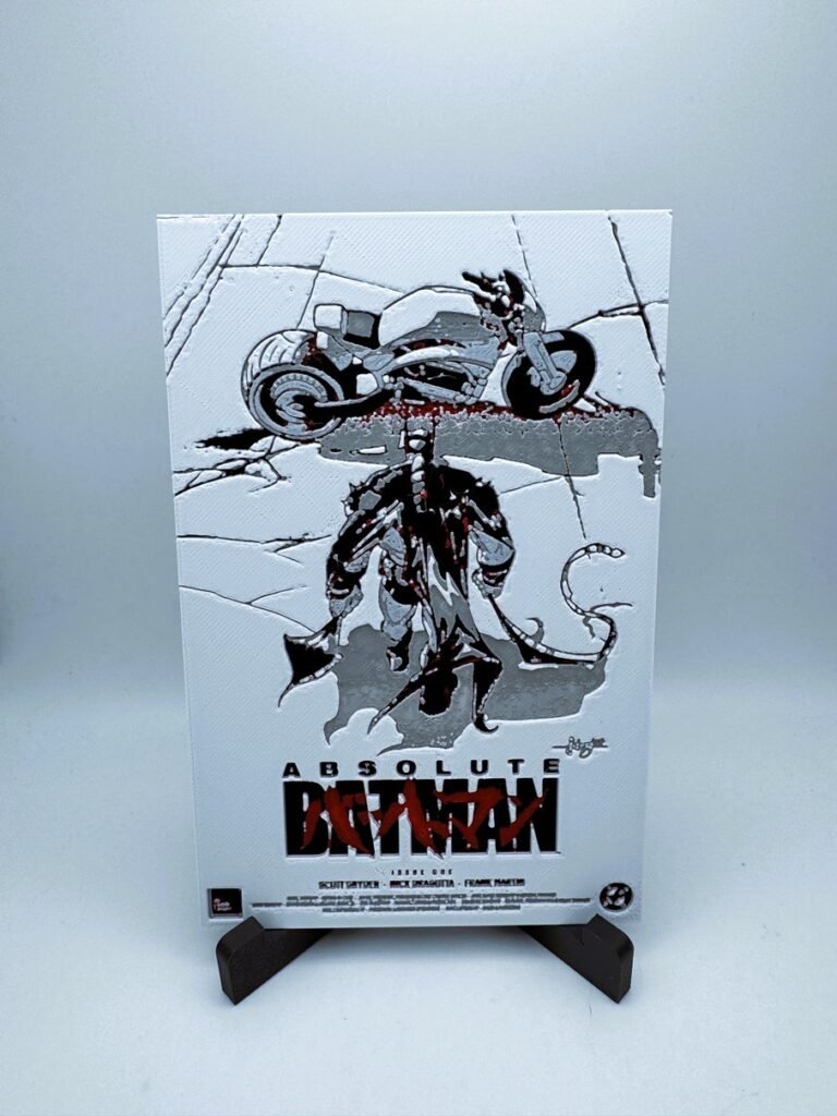 Absolute Batman #1 “Akira” Homage Javier Fernandez Inspired 3D Cover ...