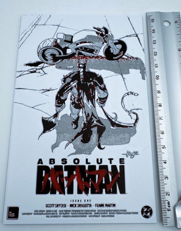 Absolute Batman #1 “Akira” Homage Javier Fernandez Inspired 3D Cover ...